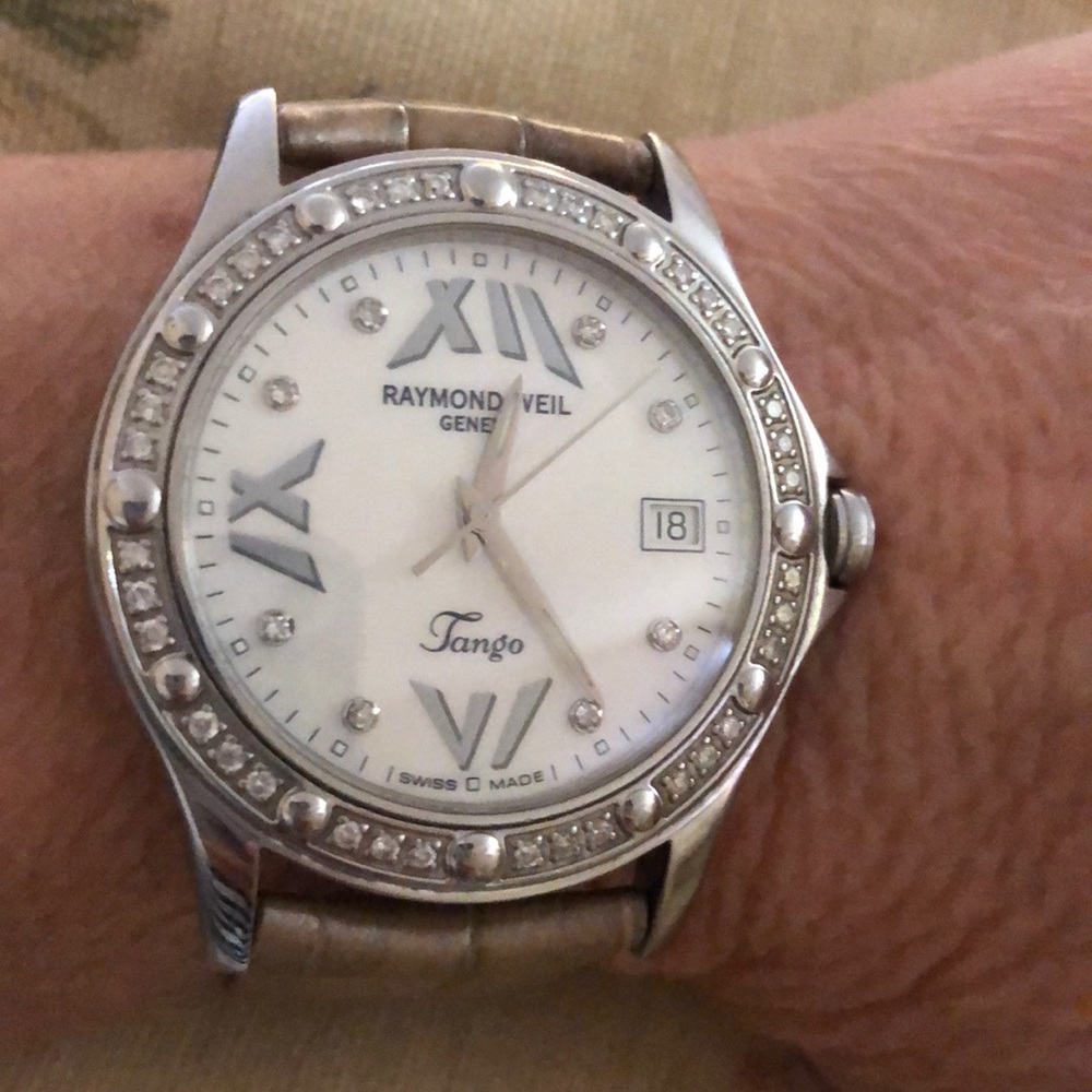 Raymond Weil Tango Diamond Bezel Watch - Gem